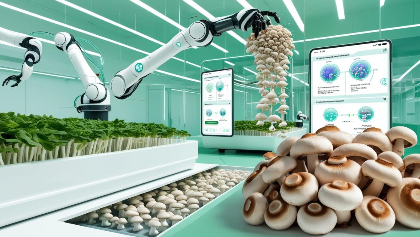 Canadian Robot Revolutionizes Mushroom Farming with Delicate Touch